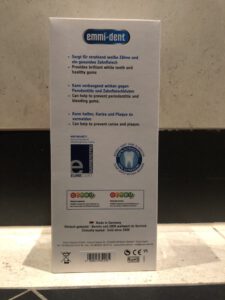 Emmi-dent Ultraschall Zahnbürste - Die Zahnbürste für Implantat und Zahnspangennutzer